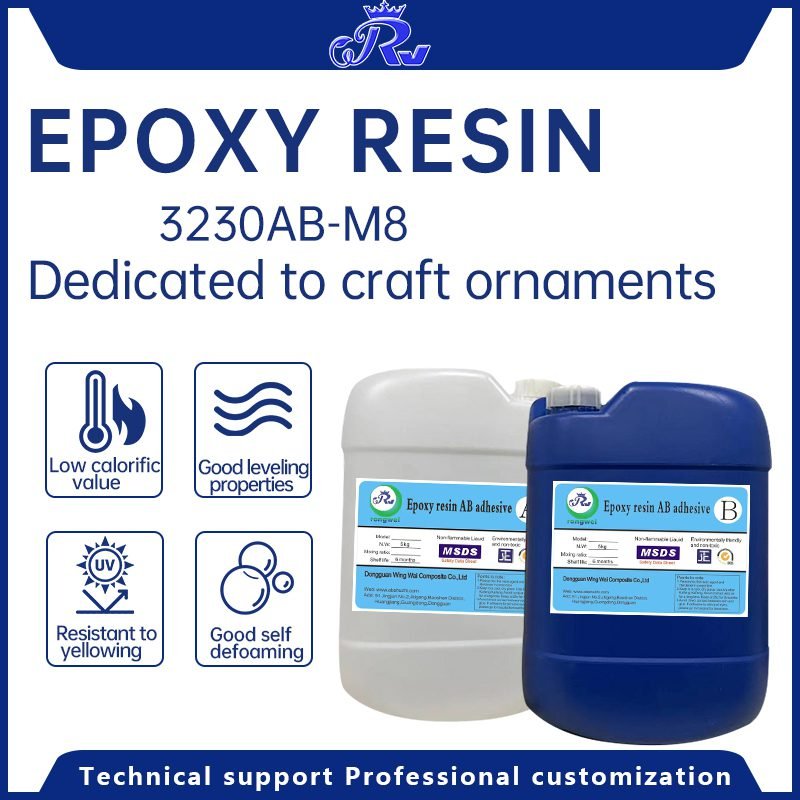 RW Epoxy Resin 3230AB-M8 Is Used For Large Crafts, Jewelry - Dongguan ...