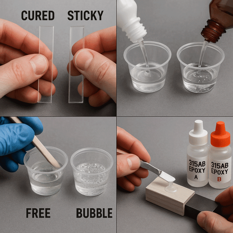 How to Use Epoxy AB Glue for Strong and Clear Craft Bonding (And How to ...